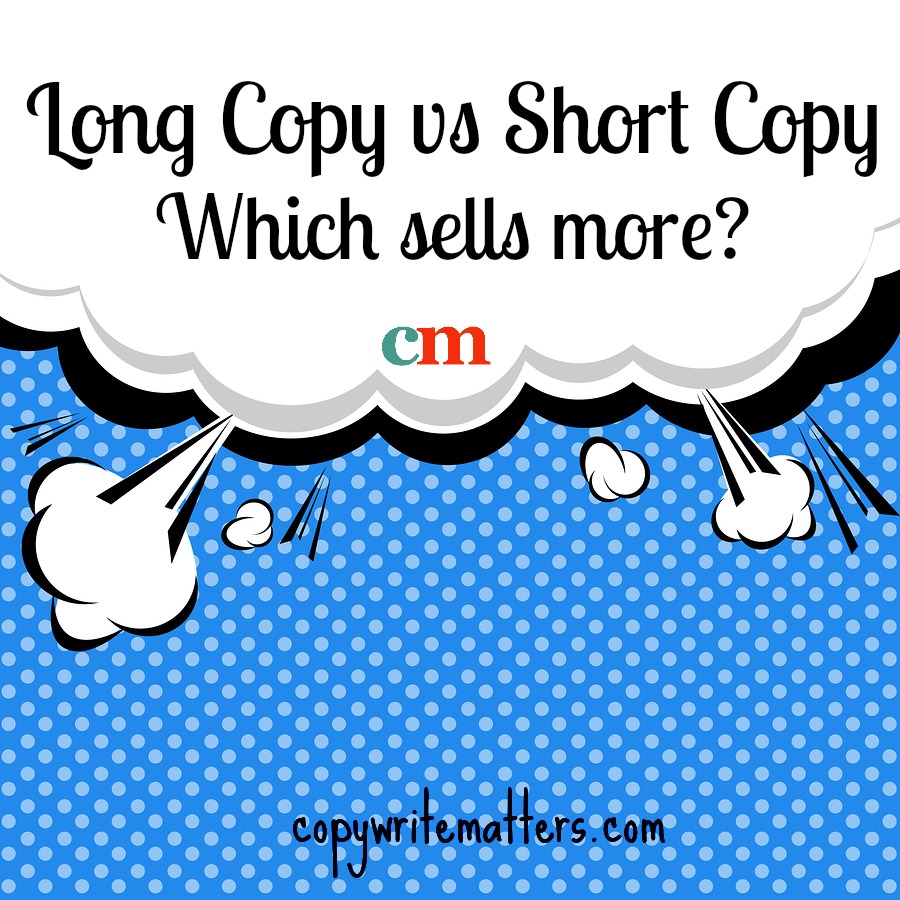 Long Copy vs Short Copy. Which sells more? Copywriting tips