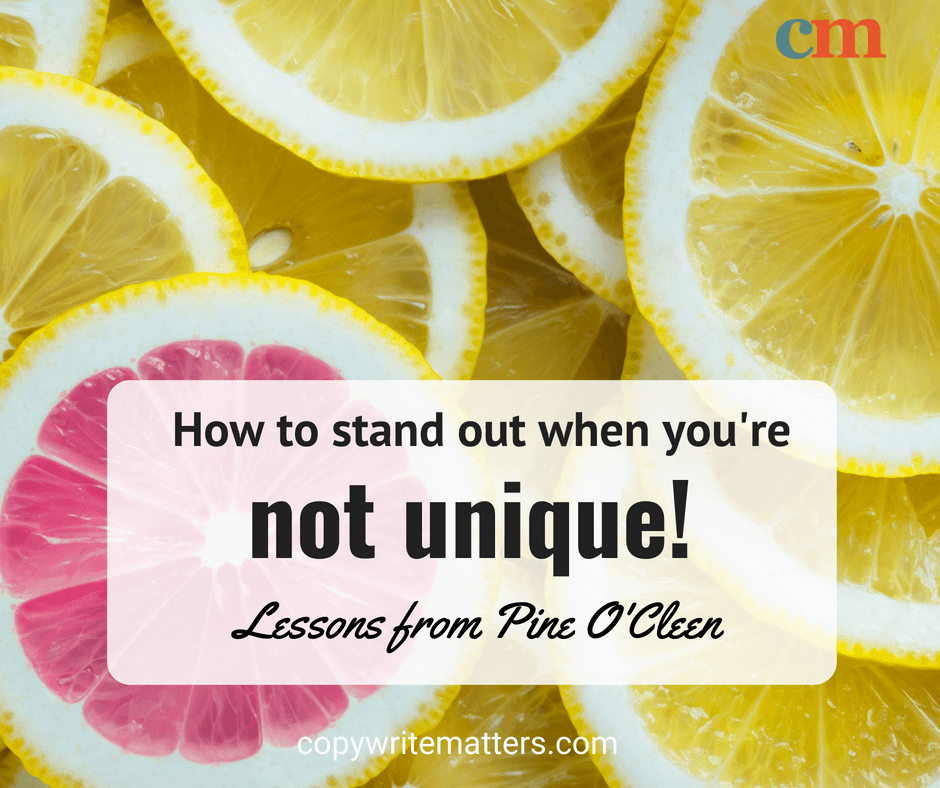 How to differentiate your product (when it's far from unique)