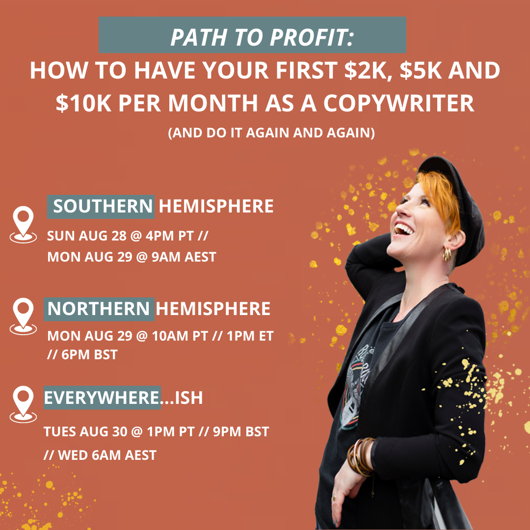 Copywriter Path to Profit: How to have a $2K, $5K, $10K month